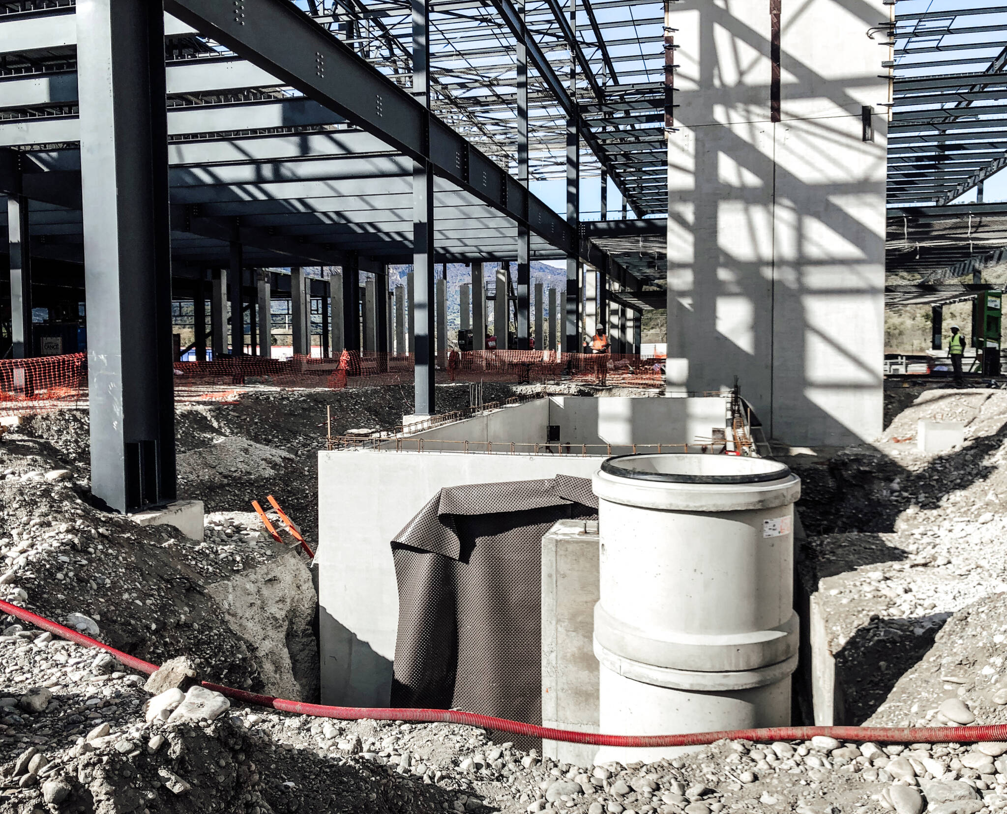 First visit to the construction site of Aledia’s new production area in ...